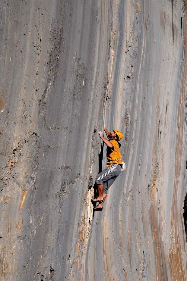 Alexander Huber spricht über Angst und Mut im Leben und an der Wand ...