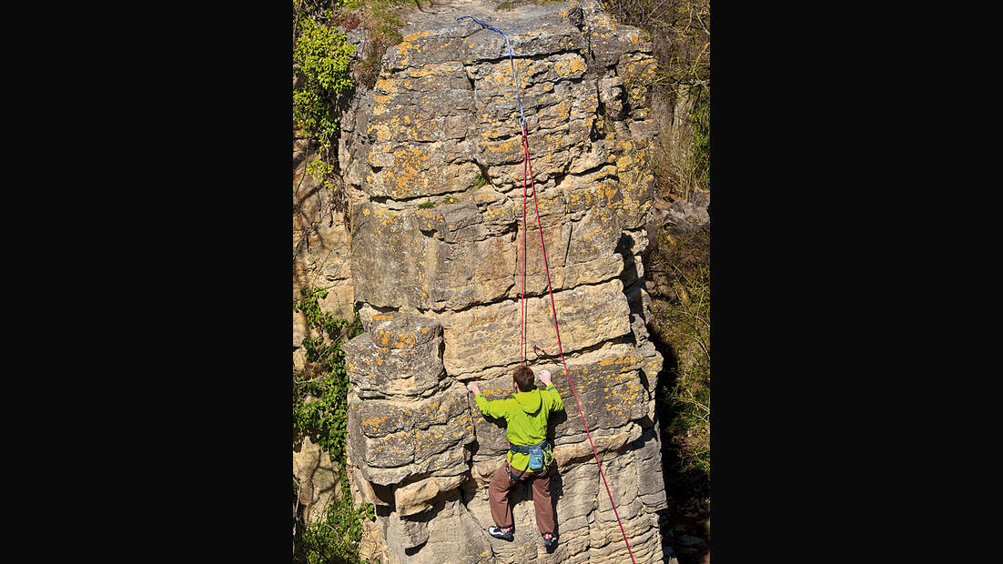 Von oben gesichert: Klettern im Toprope | outdoor-magazin.com