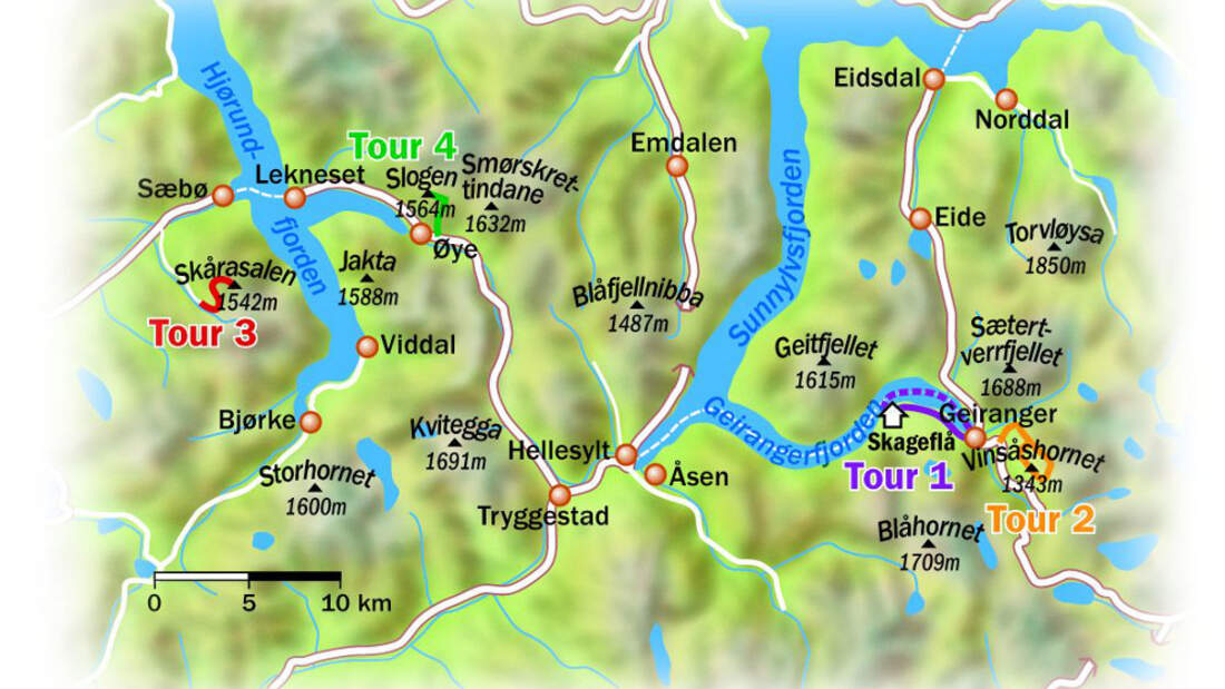 Die schönsten Touren am Geirangerfjord | outdoor-magazin.com