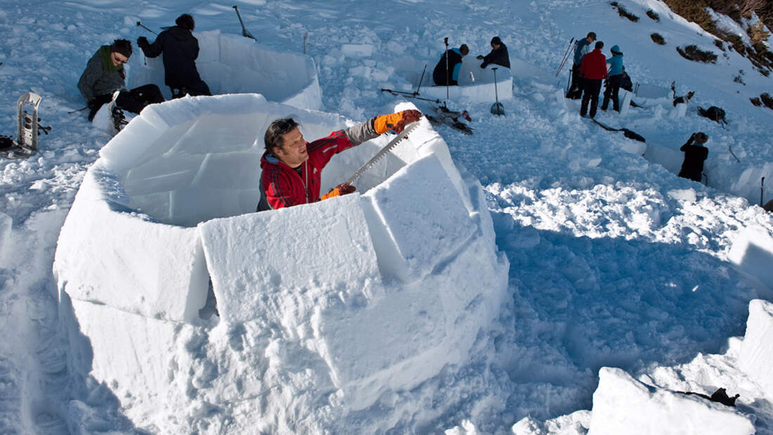 Mein erstes Iglu - Tipps, Bilder, Videos | outdoor-magazin.com
