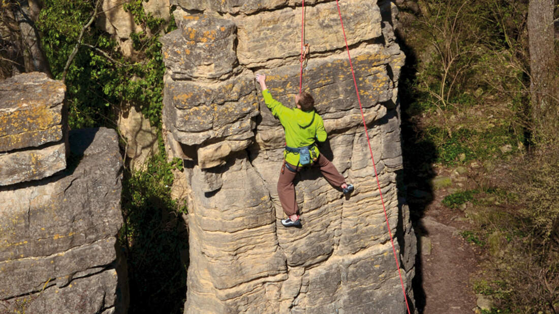 Von oben gesichert: Klettern im Toprope | outdoor-magazin.com